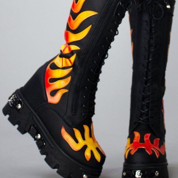 Anthony Wang | Shoes | Anthony Wang X Wtf Gg3 Flaming Fury Black ...